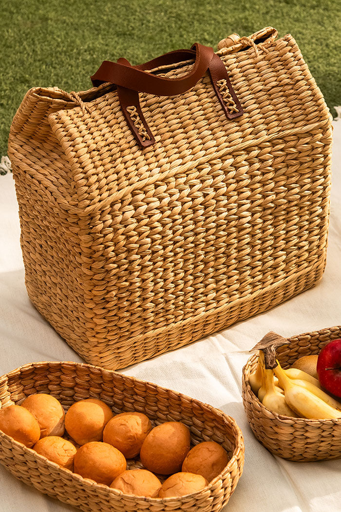 Kauna Lunch & Picnic Basket Large – Dharini